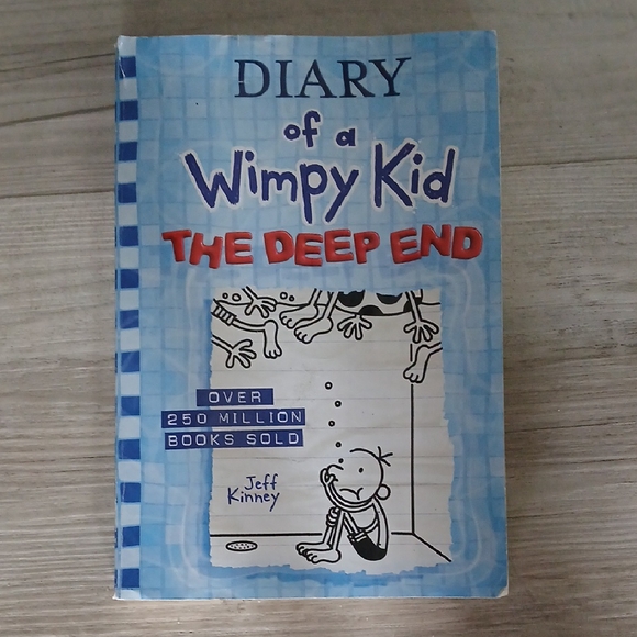 Toys | Diary Of A Wimpy Kid The Deep End Blue Cover | Poshmark